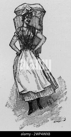 A Viennese woman, Vienna, portrait, young woman, fashionable dress ...