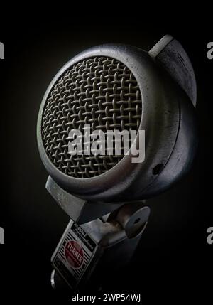 Antique Turner Model 22 Microphone Stock Photo - Alamy