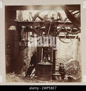 Photograph of the Warsaw-Vienna Railway workshops on Chmielna Street in ...