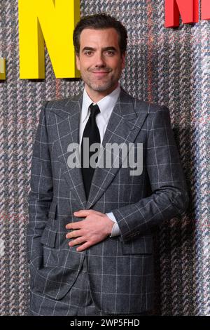 Daniel Ings attends the premiere of the Netflix series The Gentlemen at the Theatre Royal Drury ...