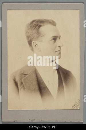 This circa 1890 portrait depicts an actor in full stage costume ...