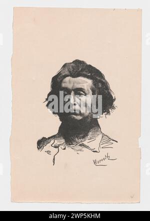 This portrait, created by an unknown artist, depicts a 30-year-old ...