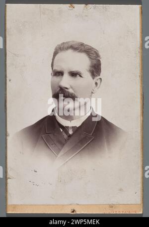 Portrait of the husband from the same (bust); around 1885 (1880-00-00 ...