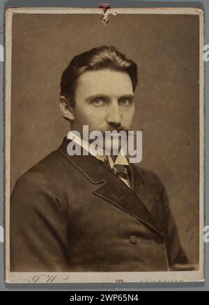 Portrait of Stanisław Roman Lewandowski (1859-1940), sculptor (bust ...