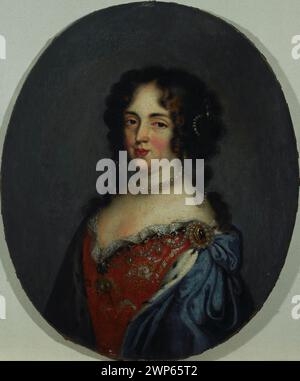 Maria Kazimiera Sobieska, Queen of Poland, is depicted in this ...