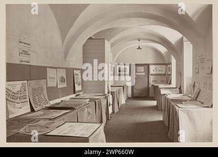 Photograph of the annual exhibition of architectural students' work at ...