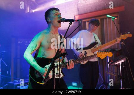 Harrison Swann and George Sullivan of Talk Show performing live onstage ...