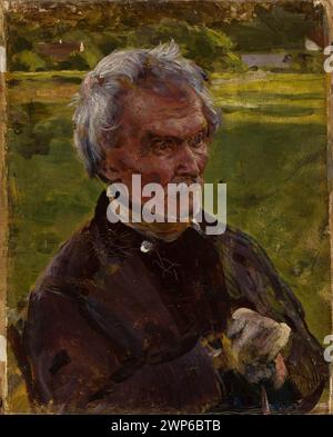 Aleksander Gierymski – Study of an Old Man (Studium starca), 1889 ...