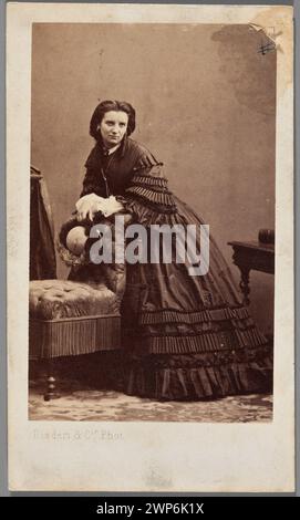 This portrait depicts Maria de Bonneval née Gerlicz (1841-) and Henry ...