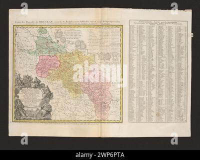 This map, created by Johann Baptist Homann, depicts the Persian Empire ...