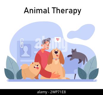 Psychotherapy. Psychiatrist consulting a patient on mental health ...