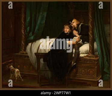 This 1847 portrait by Józef Simmler depicts his father, Jakub Simmler ...