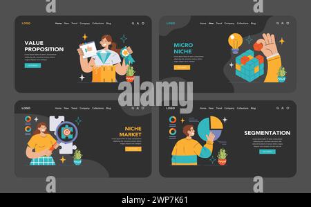 Niche Market set. Exploring target audience, value proposition, and ...