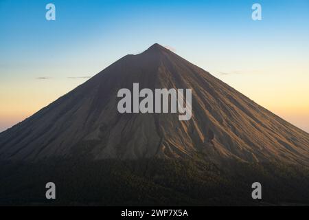 The Inerie volcano on Flores island in Indonesia Stock Photo - Alamy