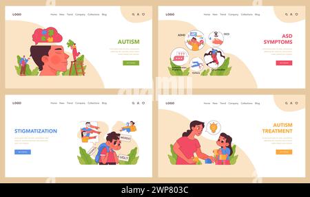 Autism awareness concept. A comprehensive look into Autism Spectrum ...