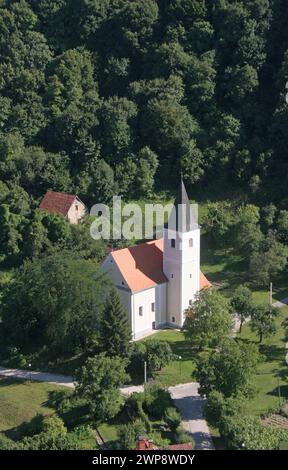 Parish Church of Saint Emeric in Kostel, Croatia Stock Photo - Alamy