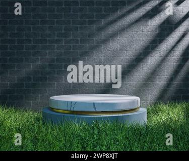 Abstract podium minimal background showcase for advertising design ...