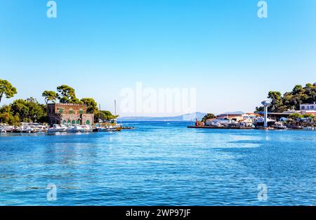 the port, ischia island, gulf of naples campania, italy Stock Photo - Alamy