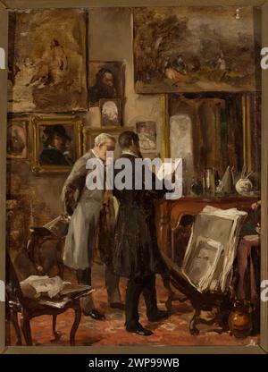 Interior of the studio, around 1850 Stock Photo - Alamy