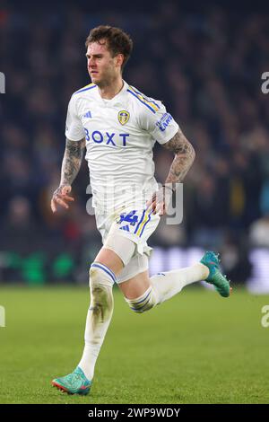 Joe Rodon Of Leeds United during the Leeds United FC v AFC Bournemouth ...