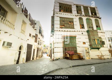 Islamic ancient Architecture of Balad city in Jeddah, Saudi Araiba ...