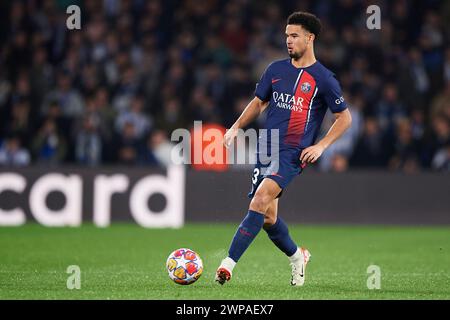 Warren Zaire-Emery of Paris Saint-Germain during the French Cup - Round ...
