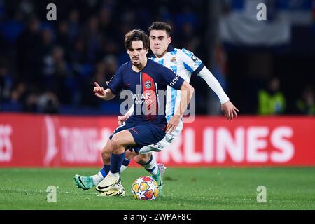 Vitinha Machado of Paris Saint-Germain Fc celebrates at the end of the ...