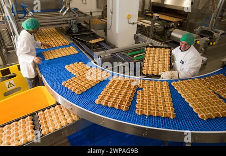 23/03/16 ***FILE PHOTO*** Hot cross buns being made for M&S at ...