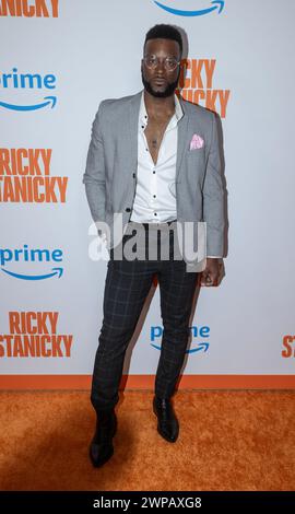 Dimitri Beauchamp attends the New York Premiere of "Roadhouse" at Jazz ...