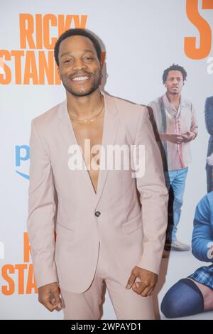 Jermaine Fowler attends premiere of 'Ricky Stanicky' at Regal E-Walk in ...