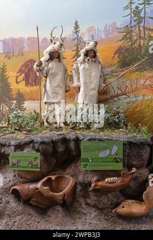 Lansing, Michigan - The Michigan History Museum Stock Photo - Alamy