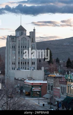 The historic downtown of Baker City, Oregon Stock Photo - Alamy
