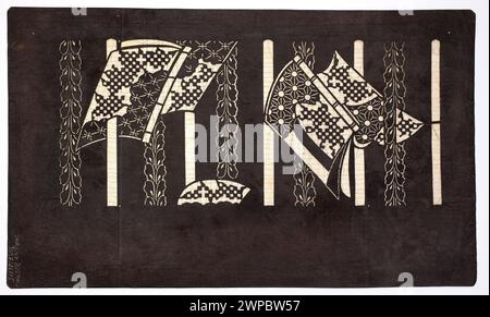 Stencil 19th century Japan. Stencil. Japan. 19th century. Paper ...