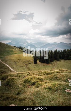 Hiking through the Tyrolean Alps in Austria Stock Photo - Alamy