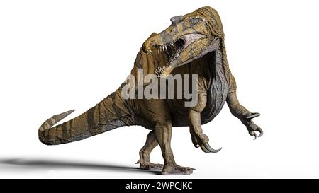 Spinosaurus is a genus of spinosaurid dinosaur that lived in what now ...