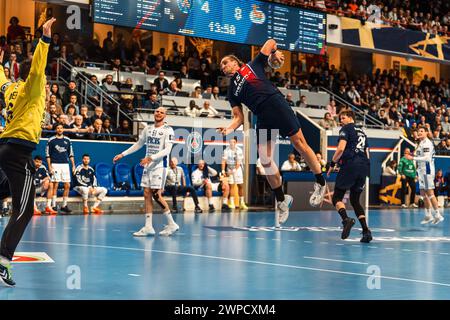 Roland MIKLER of OTP Bank - PICK Szeged during the EHF Champions League ...