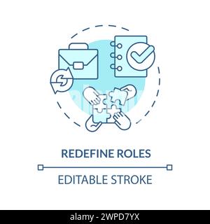 roles and responsibilities vector icon isolated on transparent ...