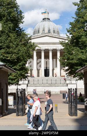The main entrance to University College London in Gower Street, London ...