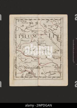 A historical map illustrating the layout and features of Edo (modern ...