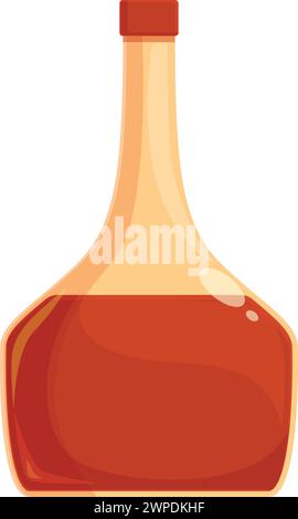 Branded glass bottle of organic maple syrup tree leaves and plate of ...