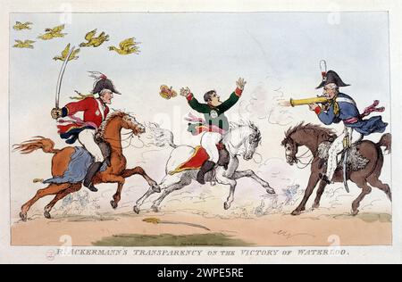 English caricature of Napoleon Bonaparte - in Napoleon I, caricatures ...