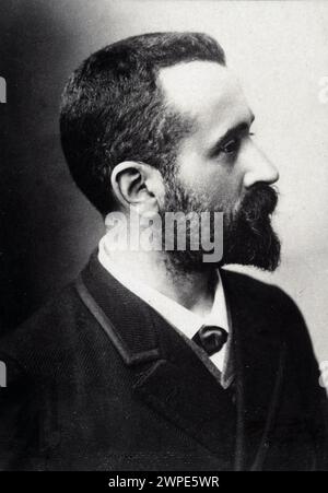 Alphonse Bertillon (1853-1914) was a French police officer and ...