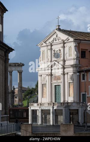 Rome Italy Forum Mamertine (Mamertinum) Prison where its said the Holy ...