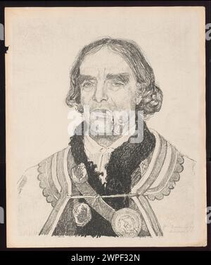 A 1913 depiction by Jan Rembowski showing a mountaineer, featuring ...