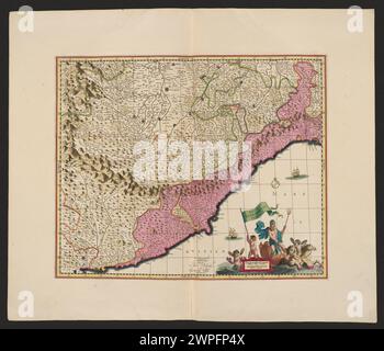 This 1711 map by Pieter Schenck and Gerard Valck depicts the territory ...