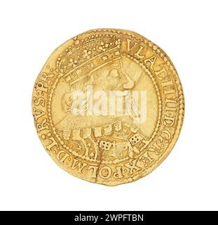 Gdańsk ducat coin minted during the reign of King Zygmunt III Waza of ...