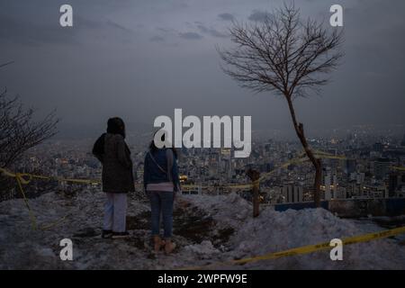 Teheran, Iran. 07th Mar, 2024. View of the metropolis of Tehran. Credit ...