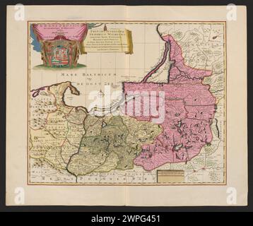 A historical map depicting the boundaries and features of Saxony ...