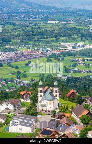 Wolfurt: railway freight yard Wolfort (Terminal Wolfurt, Combi Cargo ...