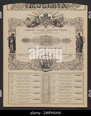 Polish national general from 1863, issued by the national government ...